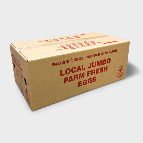 25x Outer Box For Jumbo Pulp 12 Egg Cartons – Kuhn Corp Print & Packaging