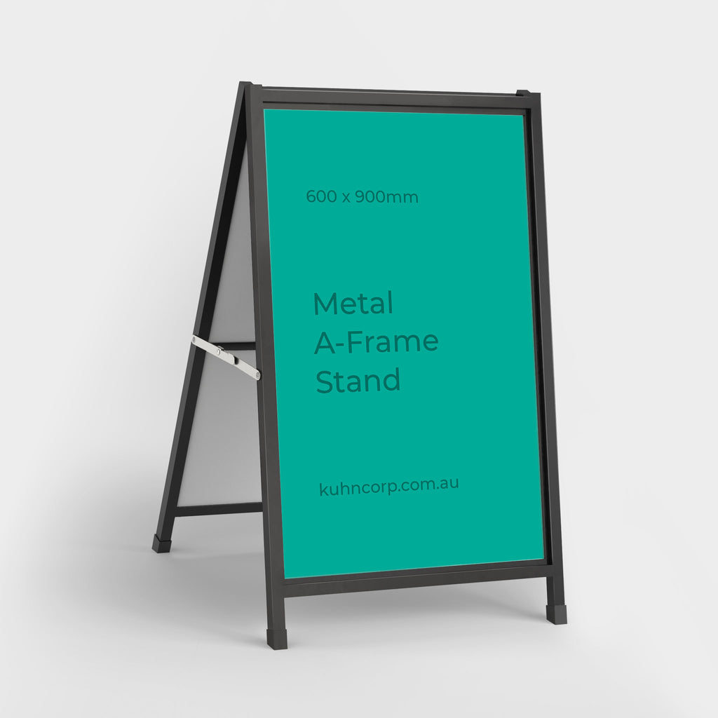 Metal A-Frame Sign Stand | 600 x 900mm | Durable Weatherproof ...